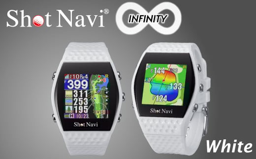 ショットナビ INFINITY・nano GR（Shot Navi INFINITY・Shot Navi Laser Sniper nano GR）セット＜カラー：ホワイト＞ 【11218 ...