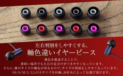 マイク付きハイレゾ有線イヤホン final E1000C RED | 神奈川県川崎市 | KABU&ふるさと納税 | 株がもらえるカブアンド